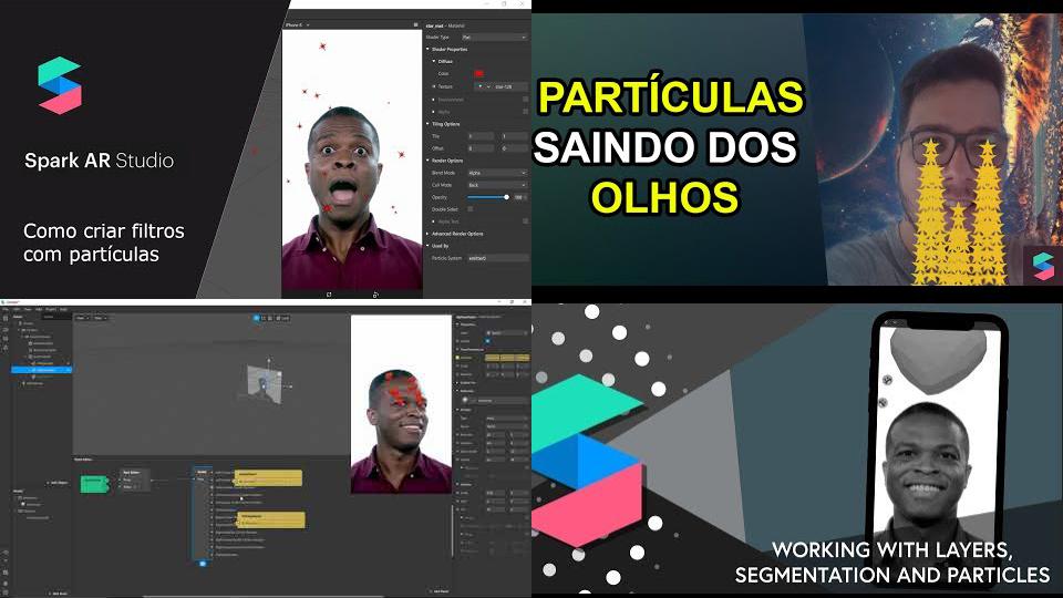 Particles Spark Ar Tv